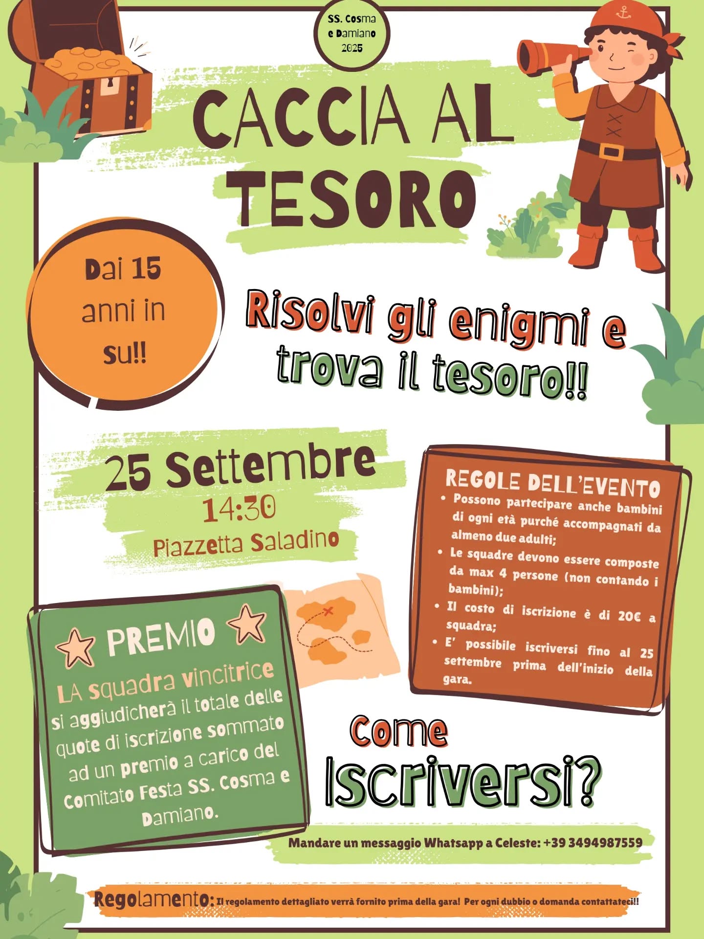 Caccia al Tesoro - Brattirò – Nescimu.it