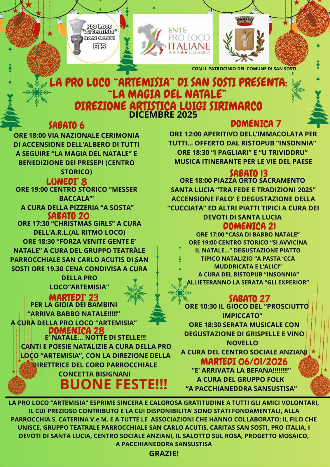 La Magia del Natale - San Sosti – Nescimu.it